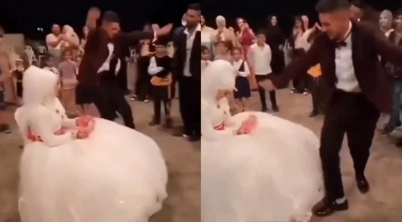 Kendi düğününde misket oynayan damat oyun stiliyle viral oldu ...
